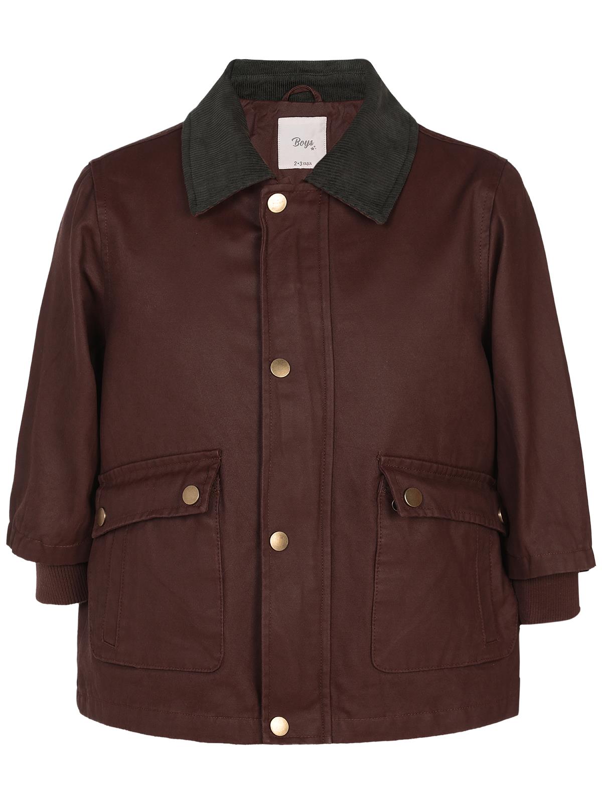 Civil Boys Gömlek Yakalı 2-5 Yaş Mont - Kahverengi – Civilim.com