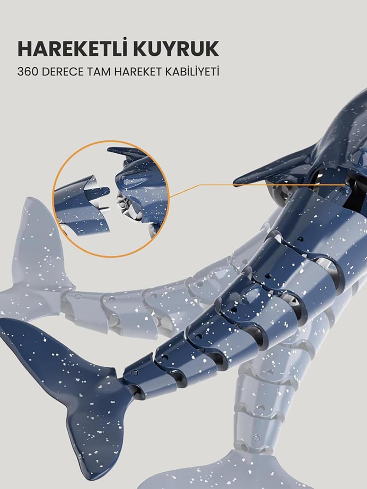 Let's Be Child Uzaktan Kumandalı Pilli Yüzen Köpek Balığı – Civilim.com